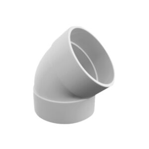 45 Degree PVC Elbow | Available Sizes: 2", 3", 4"