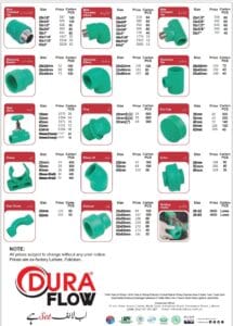 UPDATED Dura Flow Rate List - Aug, 2025 | FLAT 40% OFF😍